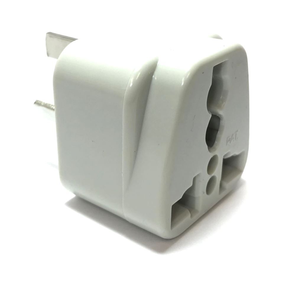 Seven Star Type I Australia Plug Adapter, SS416 White, Universal
