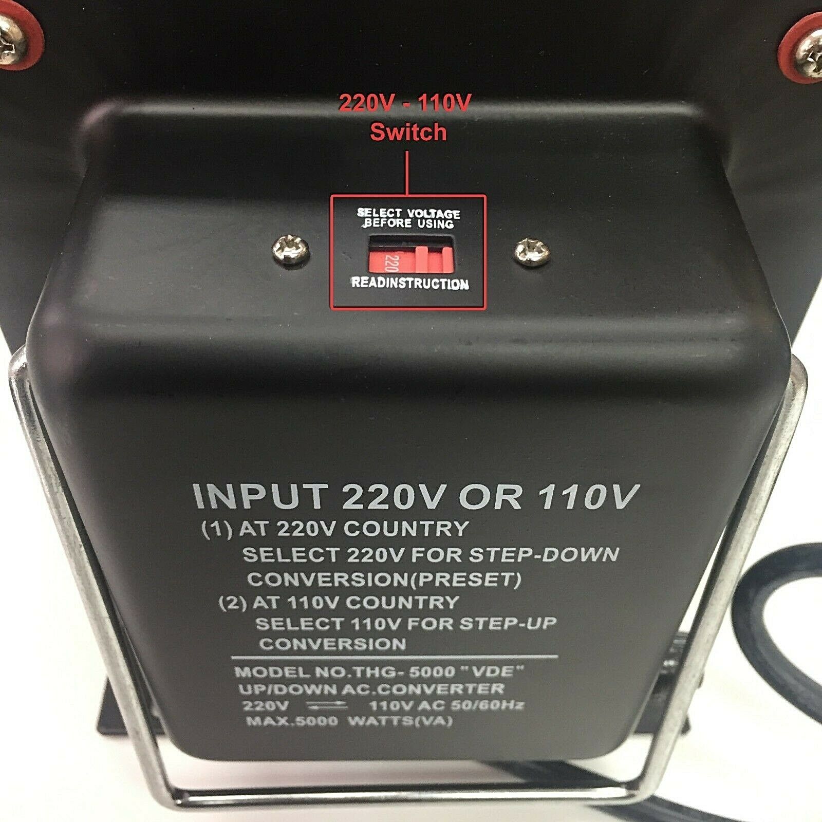 Seven Star THG-200UD 200 Watt Step Up Step Down Power Transformer, 200W